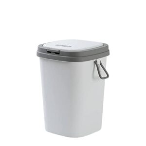 nc nordic style trash can with lid home living room creative toilet kitchen press ring covered trash can