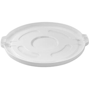 55 Gallon Garbage Can Lid, White