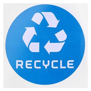 Trash Can Sticker Compost Sticker Compost Sticker Decal Trash Label Round Recycle Trash Trash Sticker 60Pcs/Set Waste Bins for Trash Cans