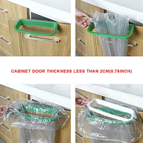 Trash Bag Holder for Kitchen Cupboard | Trash Bag Rack for Plastic Bags | Portable Hanging Trash Bag Holder | Garbage Bags Storage Rack for Kitchen Cupboard & Cabinets | Trash Bag Rack Pack of 2