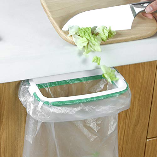 Trash Bag Holder for Kitchen Cupboard | Trash Bag Rack for Plastic Bags | Portable Hanging Trash Bag Holder | Garbage Bags Storage Rack for Kitchen Cupboard & Cabinets | Trash Bag Rack Pack of 2