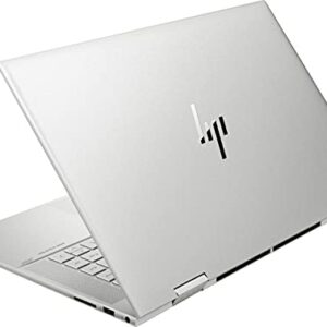 HP 2022 Newest Envy x360 2-in-1 15.6" Touchscreen Laptop, Intel Core i5-1155G7, Intel Iris Xe Graphics, 8GB DDR4 RAM, 256GB PCIE SSD, Fingerprint, Backlit Keyboard, Stylus Pen, Win 11 Home, Silver