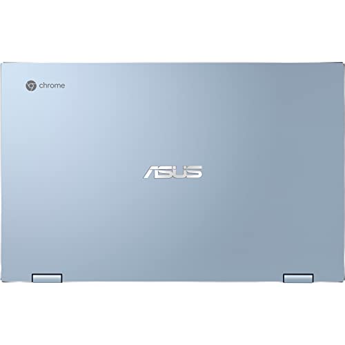 ASUS Chromebook Flip C433 14" FHD Touchscreen 2-in-1 Laptop, Intel Core m3-8100Y up to 3.4GHz, 8GB RAM, 128GB Storage (64GB eMMC + 64GB Flash Drive), 802.11AC WiFi, Backlit Keyboard, Silver, Chrome OS