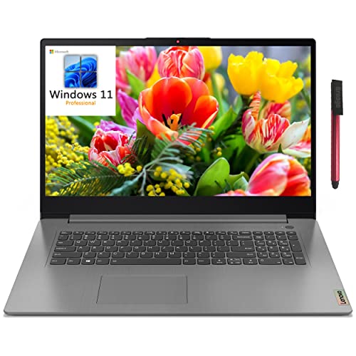 Lenovo [Windows 11 Pro] 2022 Newest IdeaPad 3i 17 17.3" HD+ Business Laptop, Intel Quard-Core i7-1165G7 up to 4.7GHz, 20GB DDR4 RAM, 1TB PCIe SSD, WiFi 6, BT 5.1, Arctic Grey, BROAG 64GB Flash Drive