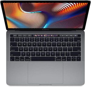 mid 2019 apple macbook pro with 2.4 ghz intel core i5 (13.3 inch, 8gb ram, 256gb ssd) space gray (renewed)