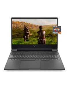 hp victus 15-fb0028nr, 15.6″ fhd gaming laptop pc, nvidia geforce rtx 3050 ti, amd ryzen 7 5800h 16gb ram 512gb ssd windows 11 home (2022)(renewed)