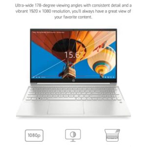 HP Pavilion 15 Laptop, 11th Gen Intel Core i7-1165G7 Processor, 16 GB RAM, 512 GB SSD Storage, Full HD IPS micro-edge Display, Windows 11 Pro, Compact Design, Long Battery Life