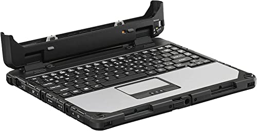 Toughbook Panasonic CF-33, Intel i5-7300U, 12" QHD Touch-Digitizer, 16GB RAM, 512GB SSD, Infrared Webcam, GPS, 4G LTE, 2D Barcode Reader, Fingerprint Reader, Premium Keyboard, Win 10 Pro (Renewed)