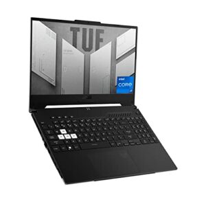 asus tuf dash 15 (2022) gaming laptop, 15.6″ 144hz fhd display, intel core i7-12650h, geforce rtx 3060, 16gb ddr5, 512gb ssd, thunderbolt 4, windows 11 home, off black, fx517zm-as73