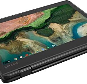 Lenovo 11.6" 300e Chromebook Touchscreen LCD 2 in 1- MediaTek M8173C Quad-core 2.1GHz 4GB LPDDR3 32GB Flash Memory Chrome OS Model 81H00000US (Renewed)