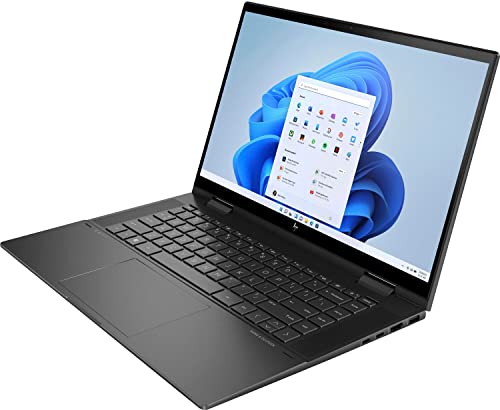 HP Envy x360 15 2-in-1 Laptop I 15.6" Full HD IPS Edge-to-Edge Glass Micro-Edge Multi-Touch I AMD 6-core Ryzen 5 5625U I 20GB DDR4 1TB SSD I Backlit USB-C HDMI Office365 Win11 + 32GB MicroSD Card