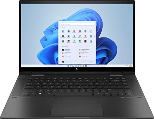 HP Envy x360 15 2-in-1 Laptop I 15.6" Full HD IPS Edge-to-Edge Glass Micro-Edge Multi-Touch I AMD 6-core Ryzen 5 5625U I 20GB DDR4 1TB SSD I Backlit USB-C HDMI Office365 Win11 + 32GB MicroSD Card