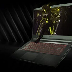 MSI 2022 Newest GF63 Thin Gaming 15 Laptop, 15.6" FHD IPS Display, 10th Gen Intel i5-10300H (Beats i7-8750H), GeForce GTX 1650 4GB, Win10, HDMI Cable (32GB RAM I 512GB SSD)