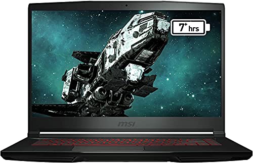 MSI 2022 Newest GF63 Thin Gaming 15 Laptop, 15.6" FHD IPS Display, 10th Gen Intel i5-10300H (Beats i7-8750H), GeForce GTX 1650 4GB, Win10, HDMI Cable (32GB RAM I 512GB SSD)