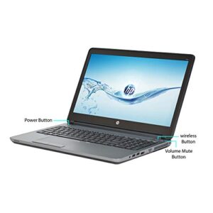 HP 650 G1 15.6inch Laptop, Intel Core i5-4200M 2.5GHz, 8GB Ram, 500GB HDD, DVD, Windows 10 Pro 64bit (Renewed)