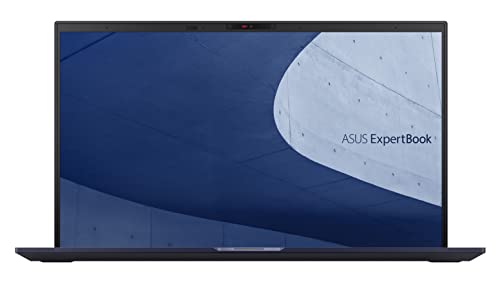 ASUS ExpertBook B9 Intel EVO Thin & Light Laptop, 14” FHD, Intel Core i7-1255U, 2TB SSD, 32GB LPDDR5 RAM, Military Grade Durable, Webcam Privacy Shield, Win 11 Pro, Black, B9450CBA-XVE77