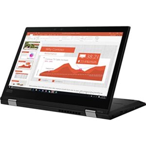 Lenovo ThinkPad L390 Yoga 13.3" FHD, Core i5-8365U 1.6GHz, 16GB RAM, 512GB Solid State Drive, Windows 11 Pro 64Bit, CAM, Touch (Renewed)