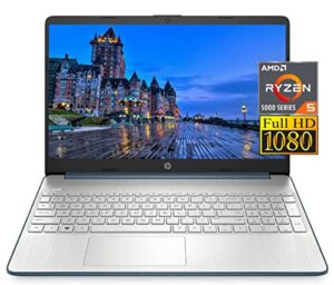 hp 15.6 inch fhd student business laptop 2023 newest laptops, amd ryzen 5 5500u 6cored beat i7-1160g7 up to 4ghz, 16gb ram 512gb ssd, amd radeon graphics, wifi, hdmi, windows 11 +gm accessories