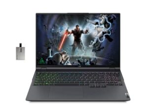 2022 lenovo legion 5 pro 16” qhd 165hz gaming laptop, amd ryzen 7 5800h, 64gb ram, 2tb pcie ssd, nvidia geforce rtx 3070, backlit keyboard, 720p webcam, black, windows 11 home, 32gb usb card gray