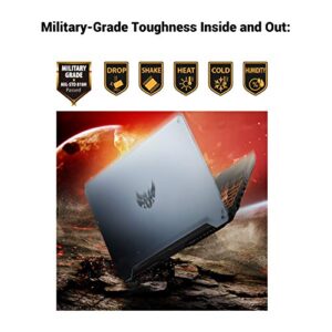 ASUS TUF Gaming A15 Gaming Laptop, 15.6” 144Hz Full HD IPS-Type, AMD Ryzen 7 4800H, GeForce RTX 2060, 16GB DDR4, 1TB PCIe SSD, Gigabit Wi-Fi 5, Windows 10 Home, TUF506IV-AS76