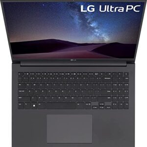 LG 2023 UltraPC Thin Slim Lightweight Laptop, 16 Inch WUXGA 1920x1200 Anti-Glare IPS Display, Ryzen 7 5825U 8Cores Up to 4.5GHz, 16GB RAM 1TB SSD, AMD Radeon, Win11, Gray +CUE Accessories