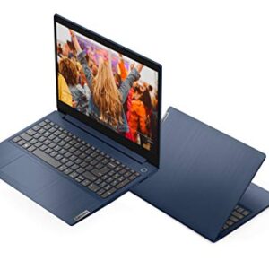 2020 Lenovo IdeaPad 3 15.6" Laptop Intel Core i3-1005G1 8GB RAM 256GB SSD Windows 10 in S Mode Blue, 4-10.99 Inches