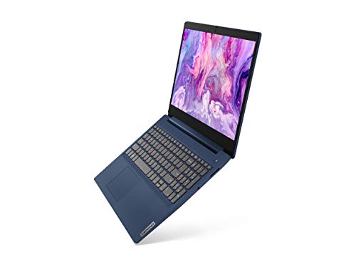 2020 Lenovo IdeaPad 3 15.6" Laptop Intel Core i3-1005G1 8GB RAM 256GB SSD Windows 10 in S Mode Blue, 4-10.99 Inches