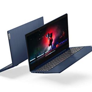 2020 Lenovo IdeaPad 3 15.6" Laptop Intel Core i3-1005G1 8GB RAM 256GB SSD Windows 10 in S Mode Blue, 4-10.99 Inches