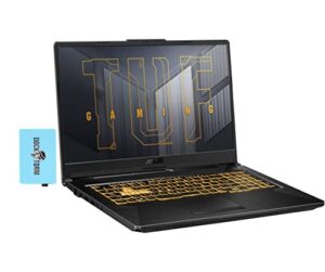 asus tuf a17 17.3″ 144hz fhd ips gaming laptop (amd ryzen 7 4800h 8-core, 64gb ram, 2x2tb pcie ssd raid 1 (2tb), geforce rtx 3050 4gb, backlit kb, wifi 6, bt 5.2, rj-45, webcam, win 11 pro) w/hub