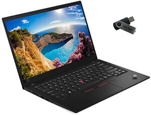 2022 lenovo thinkpad x1 carbon gen 8 ultrabook,14.0″ fhd ips 500 nits touch,i7-10610u,16gb ram,512g pcie ssd,backlit keyboard, fingerprint reader, usb-c,win 10 pro| 3 yrs warranty