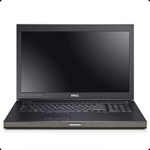 dell precision m6700 17.3 inch mobile workstation, intel quad core i7-3720qm up to 3.60ghz, 8g ddr3, 256g ssd, dvd, wifi, vga, hdmi, windows 10 pro 64 bit multi-language support en/fr/sp(renewed)