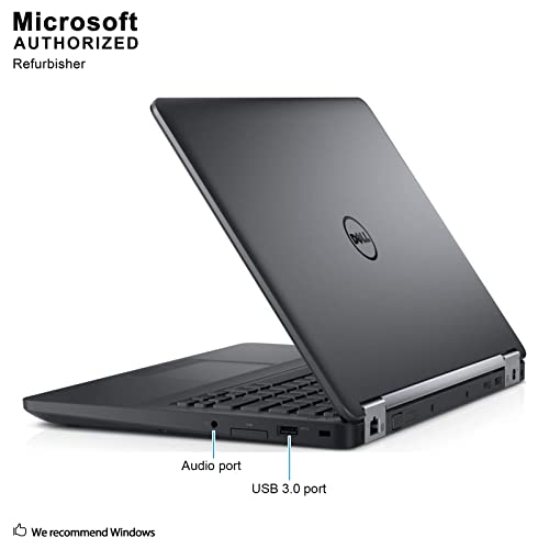 Fast Dell Latitude E5470 HD Business Laptop Notebook PC (Intel Core i5-6300U, 8GB Ram, 256GB Solid State SSD, HDMI, Camera, WiFi, SC Card Reader) Win 10 Pro (Renewed)