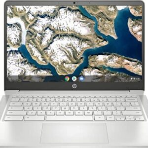 HP Chromebook Laptop 14a-na1043cl 14" Diagonal FHD IPS Display 1920 x 1080 Intel Celeron N4500 4 GB Memory 64 GB eMMC Storage Chrome OS Mineral Silver (Renewed)