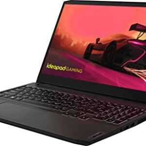 Lenovo IdeaPad Gaming 3 15 Laptop 15.6" FHD IPS 120Hz (DC dimmer) AMD Ryzen 5000 Series Hexa-Core Ryzen 5 5600H 16GB RAM 512GB SSD GeForce RTX 3050 Ti 4GB Backlit USB-C Win11 Black + HDMI Cable