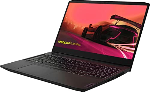 Lenovo IdeaPad Gaming 3 15 Laptop 15.6" FHD IPS 120Hz (DC dimmer) AMD Ryzen 5000 Series Hexa-Core Ryzen 5 5600H 16GB RAM 512GB SSD GeForce RTX 3050 Ti 4GB Backlit USB-C Win11 Black + HDMI Cable