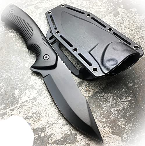 New 9" FULL TANG TACTICAL SURVIVAL KNIFE Hunting MILITARY BOWIE Fixed Blade Camping Outdoor Pro Tactical Elite Knife BLDA-0483