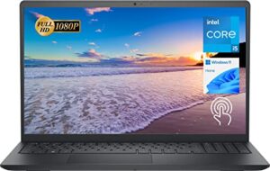 dell newest inspiron 15 3511 laptop, 15.6″ fhd touchscreen, intel core i5-1035g1, 32gb ram, 1tb pcie nvme m.2 ssd, sd card reader, webcam, hdmi, wifi, windows 11 home, black