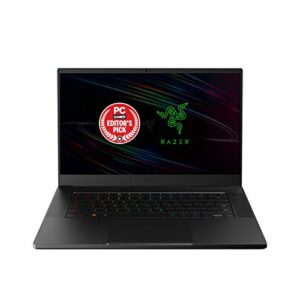 razer blade 15 advanced gaming laptop 2020: intel core i7-10875h 8-core, nvidia geforce rtx 2070 super max-q, 15.6” fhd 300hz, 16gb ram, 512gb ssd, cnc aluminum, chroma rgb lighting, thunderbolt 3