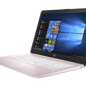 HP Stream 14-ds0037nr 14" AMD A4-9120e Dual-Core Windows 10 4 GB DDR4 64 GB eMMC Rose Pink (Renewed)