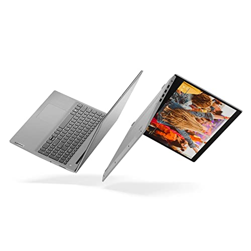 Lenovo IdeaPad 3 Laptop, 15.6" FHD Display,Intel i3-1115G4 Processor, 8GB RAM, 256GB SSD, Webcam, HDMI, SD Card Reader, Fingerprint Reader, Dolby Audio, Wi-Fi, Windows 11 Home, Platinum Grey