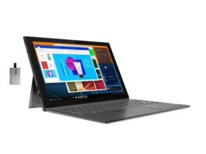 lenovo ideapad duet 3i 10.3″ fhd touchscreen laptop, intel celeron n4020, 4gb ram, 64gb emmc storage, 5mp webcam, graphite gray, windows 11, 128gb snowbell usb card