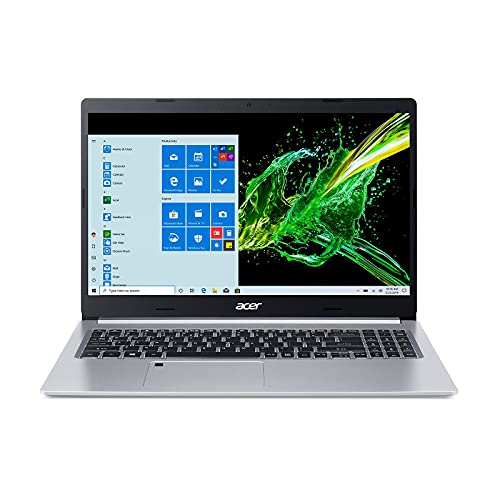 Acer Aspire 5 A515-55-56VK, 15.6" Full HD IPS Display, 10th Gen Intel Core i5-1035G1, 8GB DDR4, 256GB NVMe SSD, Intel Wireless WiFi 6 AX201, Fingerprint Reader, Backlit Keyboard, Windows 10 Home