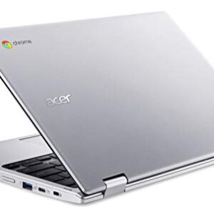 Acer Chromebook Spin 311 Convertible Laptop, Intel Celeron N4020, 11.6" HD Touch, 4GB LPDDR4, 32GB eMMC, Gigabit Wi-Fi 5, Bluetooth 5.0, Google Chrome, CP311-2H-C679