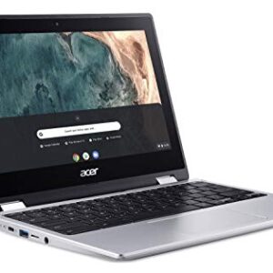 Acer Chromebook Spin 311 Convertible Laptop, Intel Celeron N4020, 11.6" HD Touch, 4GB LPDDR4, 32GB eMMC, Gigabit Wi-Fi 5, Bluetooth 5.0, Google Chrome, CP311-2H-C679