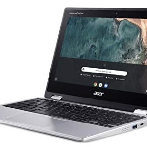 Acer Chromebook Spin 311 Convertible Laptop, Intel Celeron N4020, 11.6" HD Touch, 4GB LPDDR4, 32GB eMMC, Gigabit Wi-Fi 5, Bluetooth 5.0, Google Chrome, CP311-2H-C679