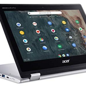 Acer Chromebook Spin 311 Convertible Laptop, Intel Celeron N4020, 11.6" HD Touch, 4GB LPDDR4, 32GB eMMC, Gigabit Wi-Fi 5, Bluetooth 5.0, Google Chrome, CP311-2H-C679