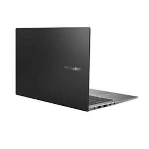 asus vivobook s14 s433 thin and light laptop, 14” fhd display, intel core i5-1135g7 cpu, 8gb ddr4 ram, 512gb ssd, thunderbolt 3, wi-fi 6, windows 10, ai noise-cancellation, indie black, s433ea-dh51