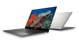 2018 dell xps 9370 laptop, 13.3in uhd infinityedge touch display, 8th gen intel core i7-8550u, 8gb ram, 256 gb ssd, fingerprint reader, windows 10, silver (renewed)