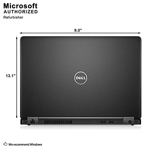 Dell Latitude 5480 | 14 inch Business Laptop | Intel i5-6300U | 8GB DDR4 | 256GB SSD | Backlit Keyboard | Win 10 Pro (Renewed)