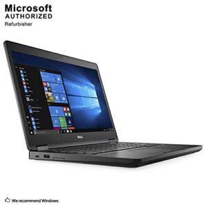 Dell Latitude 5480 | 14 inch Business Laptop | Intel i5-6300U | 8GB DDR4 | 256GB SSD | Backlit Keyboard | Win 10 Pro (Renewed)